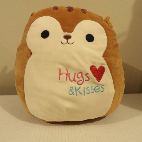 Squishmallows | Toys | Squishmallow Hugs Kisses Squirrel Chipmunk 9 ...
